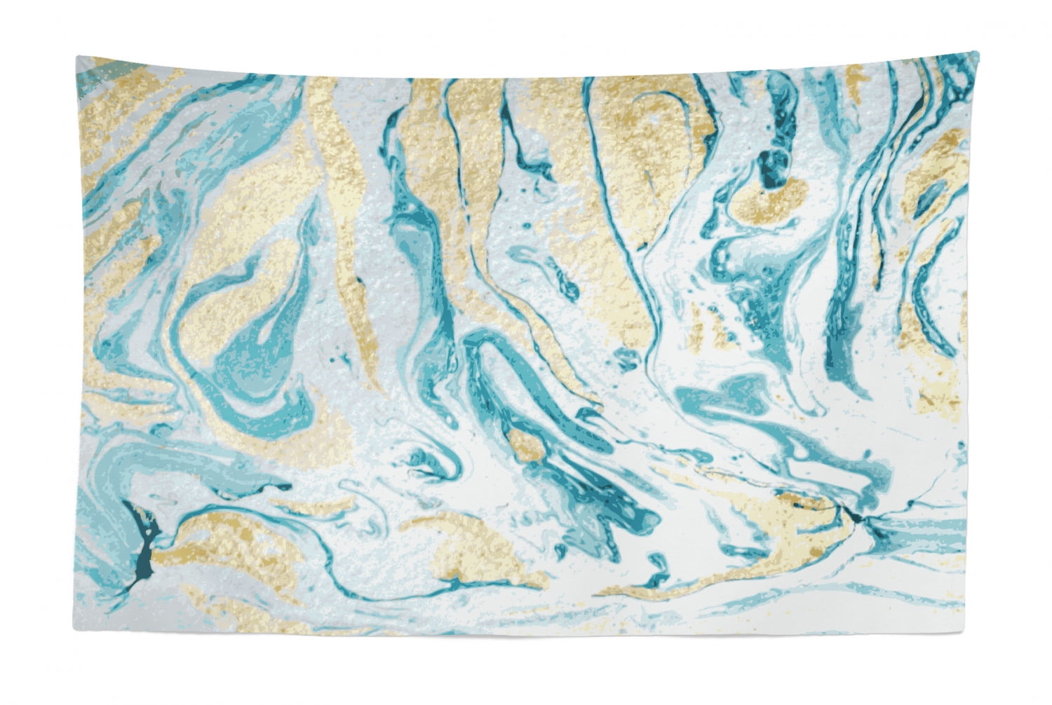 Abstract Tapestry, Continuous 80's Style Funky Jumble Paint Brush ...