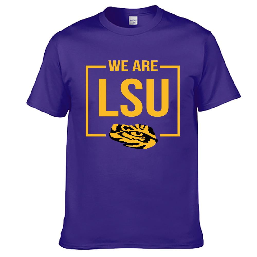 Brand New Athletics We Are LSU Lightweight Short-Sleeve T-Shirt, 100% ...