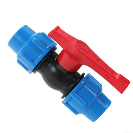 For HDPE Plastic Stop Valve Water Pipe Compression Ends Valve ...