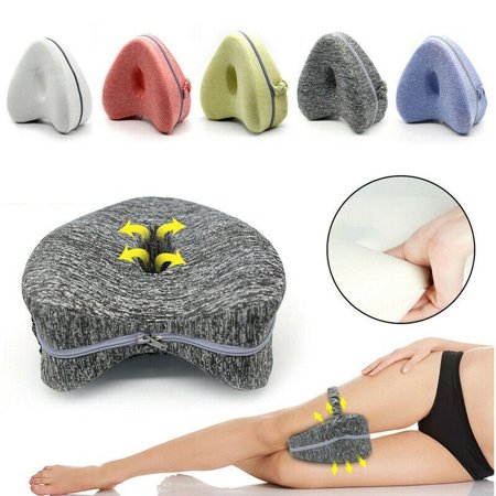 Women Men Comfort Memory Foam Leg Pillow for Back Hip Legs Knee Support ...