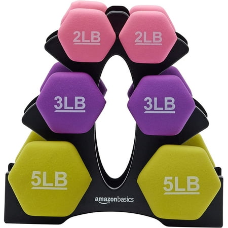 Basic Basics Neoprene Coated Dumbbell Hand Weight Set | Walmart Canada