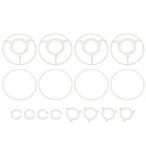 Uxcell 4" E26 E27 Lamp Shade Ring Frame with European Fitter, 3pcs ...