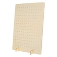 Voiceine Wooden Pegboard Display Stand Keychain Display Stand Peg Board ...