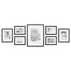 Free Shipping! Gallery Perfect 7-Piece Wall Frame Set - Kit with ...