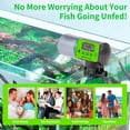 Automatic Fish Feeder for Aquarium, Auto Food Dispenser with Timer for ...