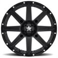 MSA M33 Clutch 15X10 Wide Wheels Black Can-Am Maverick X3 / Honda ...