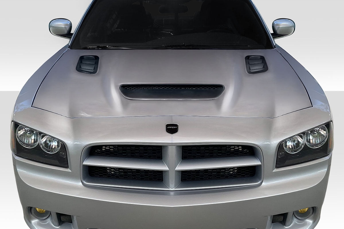 2006-2010 Dodge Charger Duraflex Hellcat Redeye Look hood - 1 Piece ...