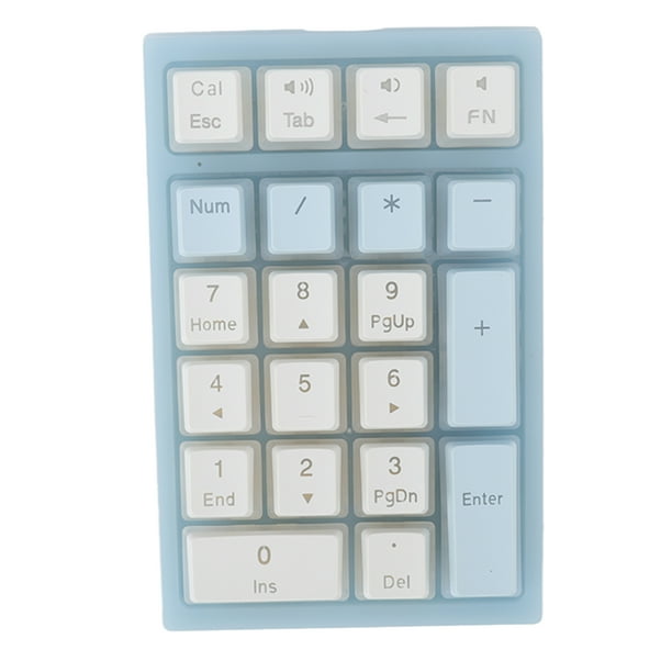 Number Keypad,21 Key Numeric Keypad Key Numeric Keypad Mechanical ...