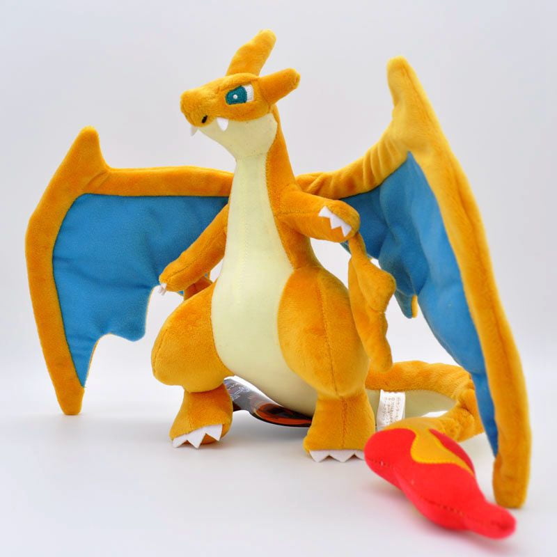 Pokemon Charizard Plush Toy Cartoon Soft Stuffed Doll Kid Boys Girls ...