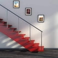 8x10 Black Picture Frames Nature Solid Wood 4 Pack for Wall Mounting ...