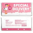 Big Dot of Happiness Girl Special Delivery - Candy Bar Wrapper Pink It ...