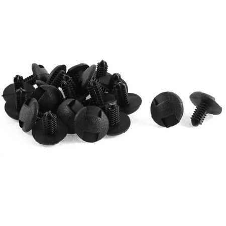 22Pcs Small Plastic Fir Tree Trim Hood Boot Clips Rivet for Toyota ...