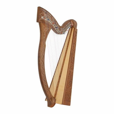 Roosebeck Heather Harp 22-String Chelby Levers, Sheesham Thistle ...
