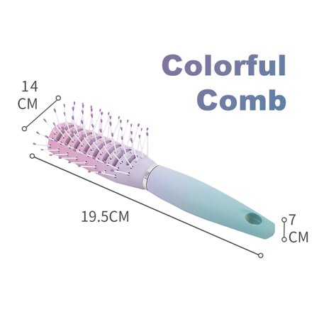 MINISO Colorful Hair Detangling Brush Detangle Round Comb | Walmart Canada