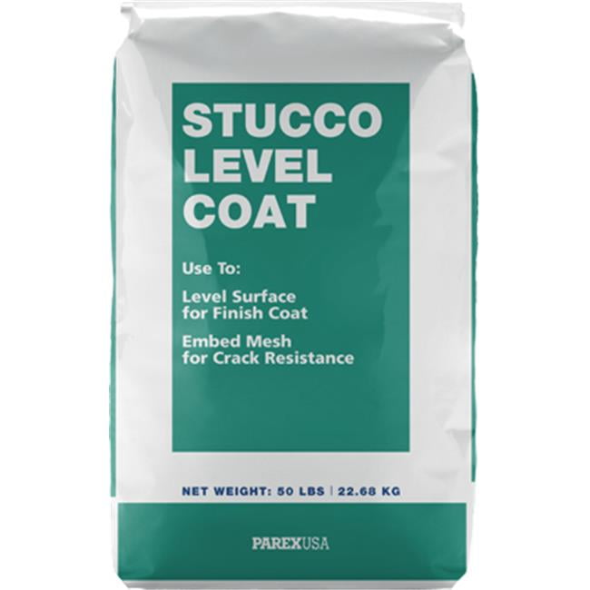 Parex 2191 50 lbs. Stucco Level Coat - Walmart.com