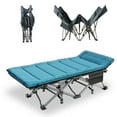 Lilypelle Folding Camping Cot for Adults, Portable Sleeping Cot ...