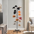 1 PCS Black Freestanding Hat Rack, Hat Display Rack, Hat Display Stand ...