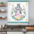 Easter Semi Sheer Curtains Drapes for Living Room,Bedroom,French Doors ...