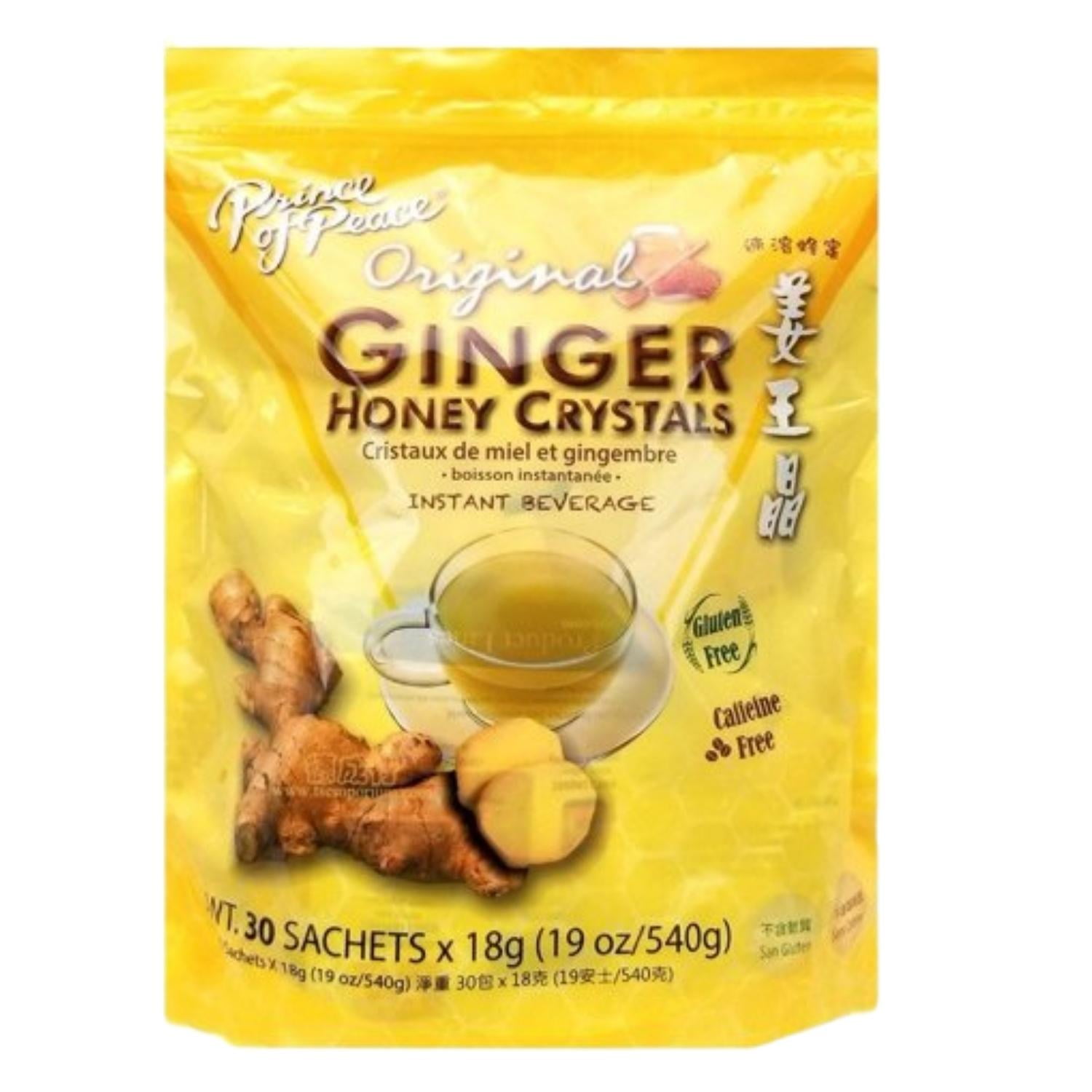 Instant Ginger Honey Crystals Tea 30 Sachets 18g per Sachets Sweet ...