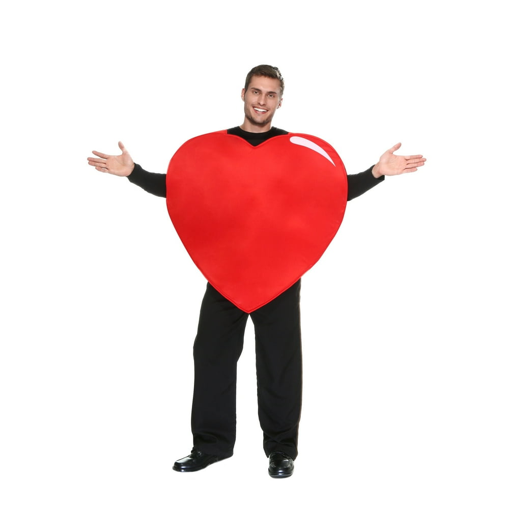 Adult Heart Costume - Walmart.com - Walmart.com