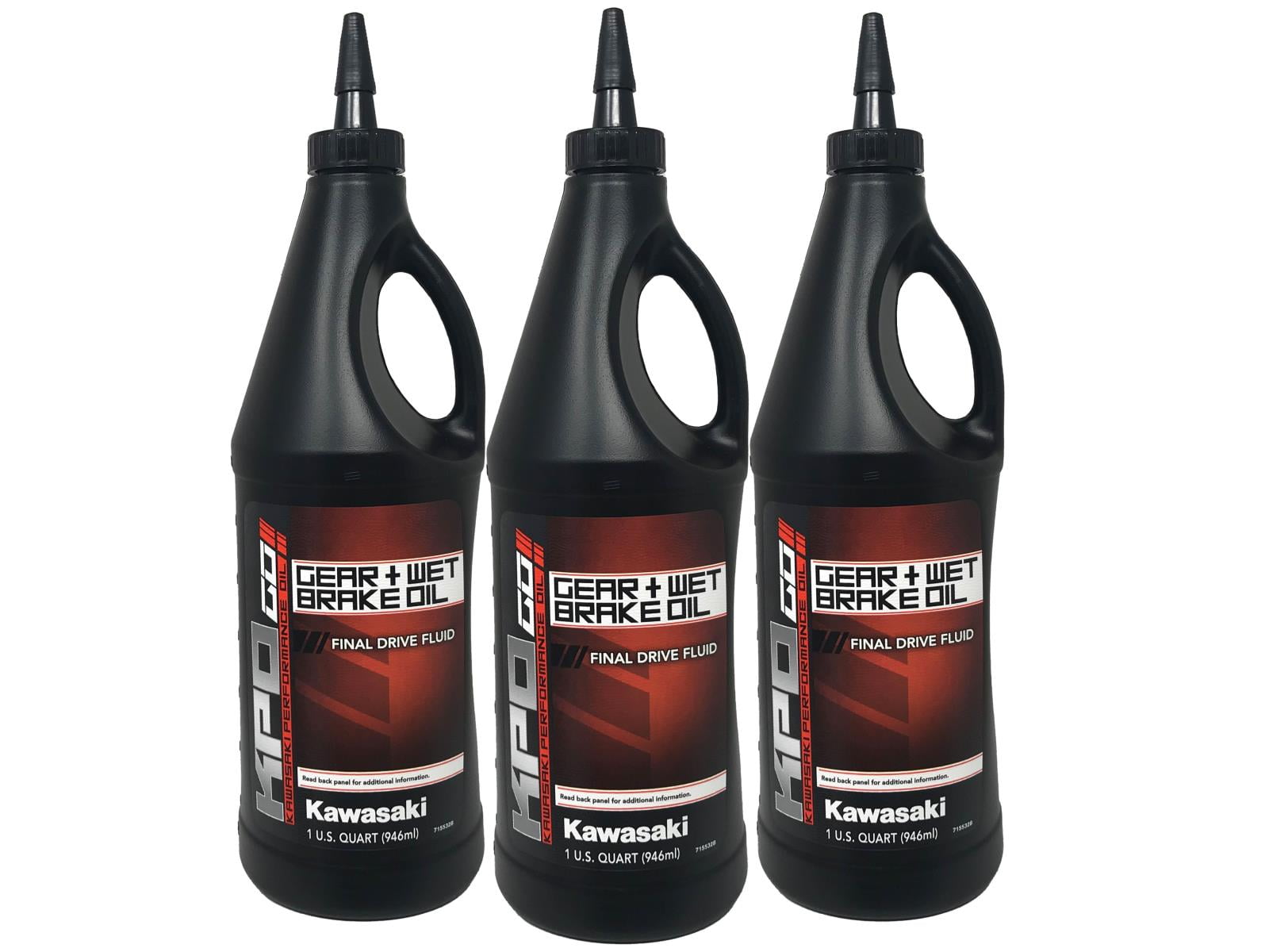 Kawasaki Genuine OEM KPO Gear + Wet Brake Oil Quart K6103G-101-01Q - 3 ...