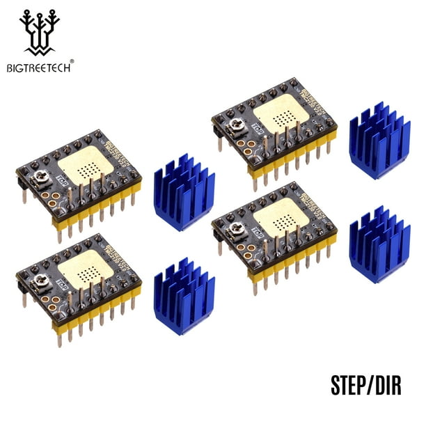 BIGTREETECH TMC2130 V3.0 Stepper Motor Driver Silent with Heatsink STEP ...