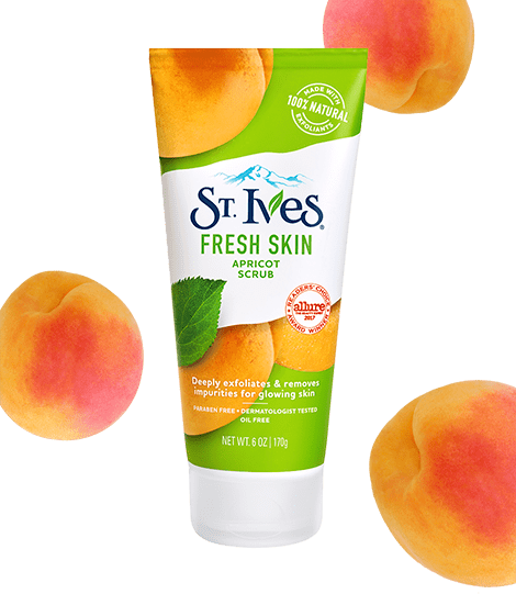 St.Ives Fresh Skin Apricot Scrub, Deep Exfoliation for Smooth Skin, Oil ...