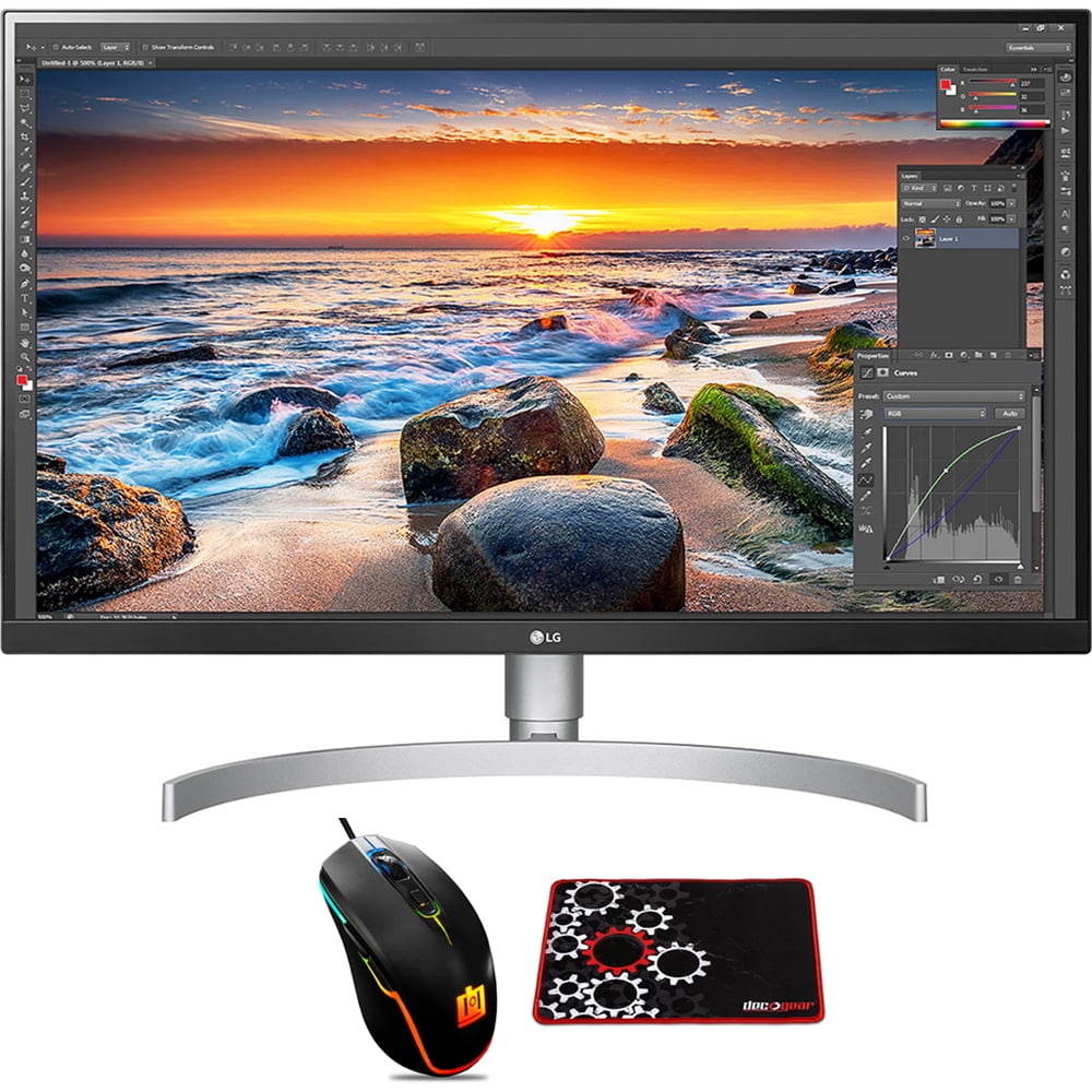 LG 27UL850-W 27 inch 4K UHD IPS LED Monitor with VESA DisplayHDR 400 ...