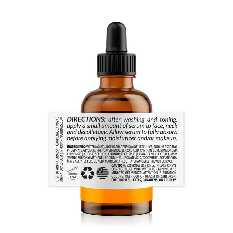 artnaturals Vitamin C Serum 0.33 fl oz Walmart