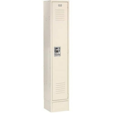 Tennsco Single Tier Locker with Legs, Three Units, 36w x 18d x 78h ...