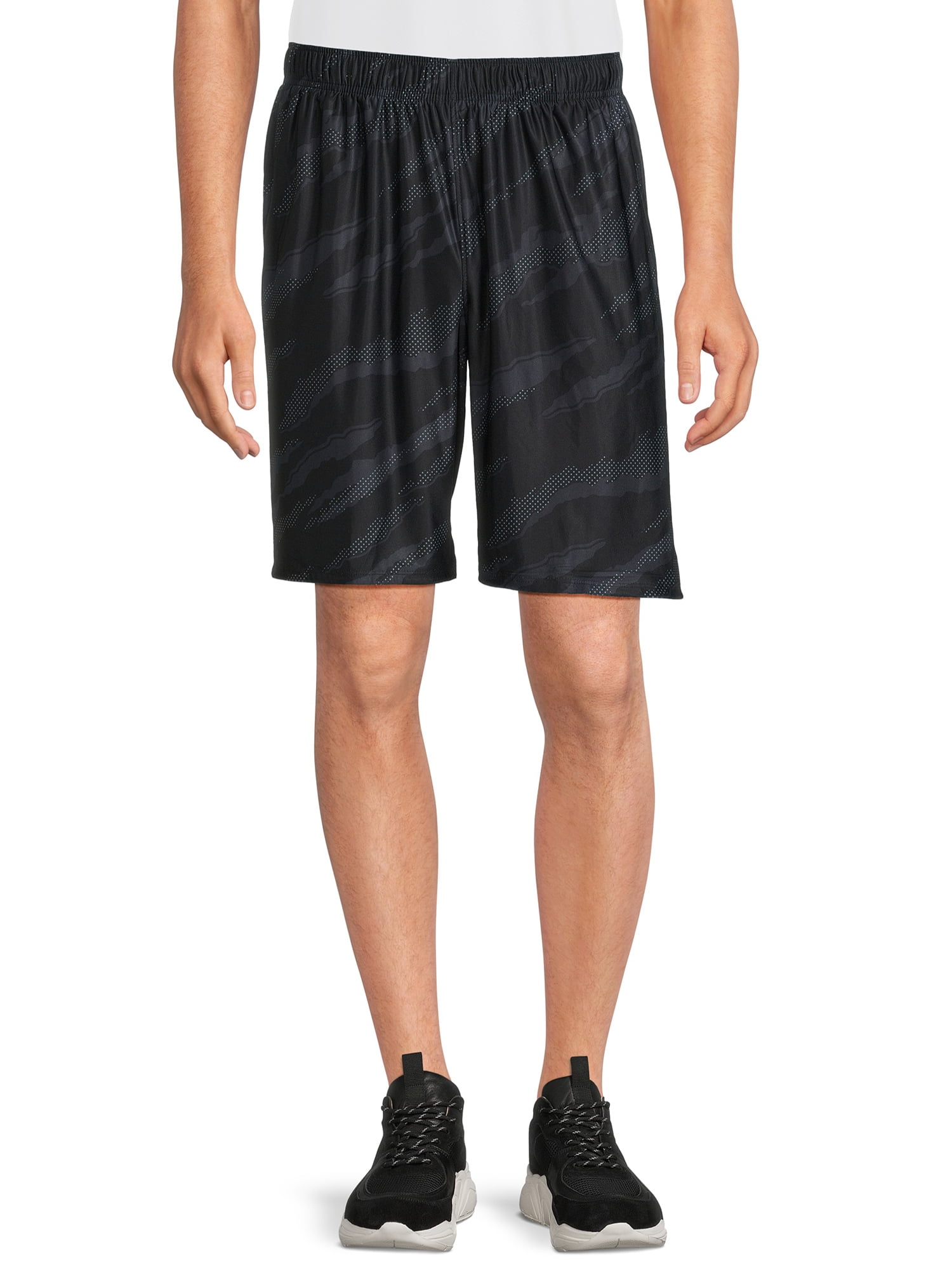 Athletic Works Men's & Big Men's 9" Knit Jersey Shorts, Sizes S-3XL ...