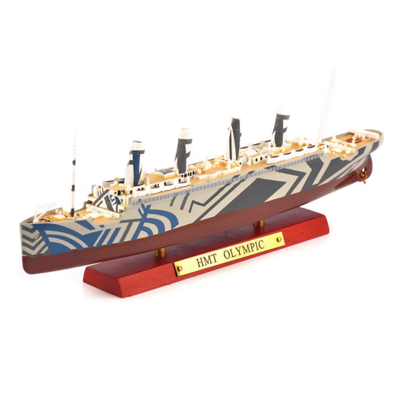 Alloy 1/1250 Scale HMT Olympic Cruise Ship Model Simulation Ocean Boat ...