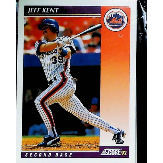 1992 Score Rookies & Traded New York Mets Team Set Jeff Kent RC NM-MT ...