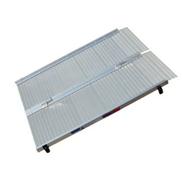 Silver Spring Portable Lightweight Multi-Fold Aluminum Wheelchair Ramp ...