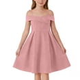 Babcutegg Elegant V-Neck Sleeveless A-Line Dress With Adjustable ...