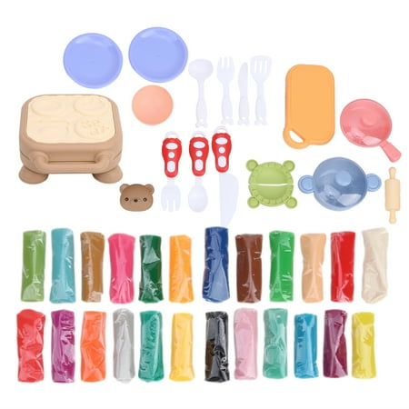 Color Clay, Kitchen Decoration Accessories Food Making Clay Toy With ...