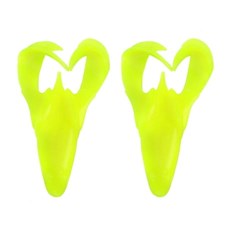 Fishing Lure Bait, Fluorescent Yellow/Dark Green Simulation Lure Bait ...