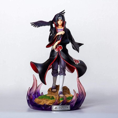 Naruto Akatsuki Uchiha Itachi Anime Action Figure 33cm Collectible ...