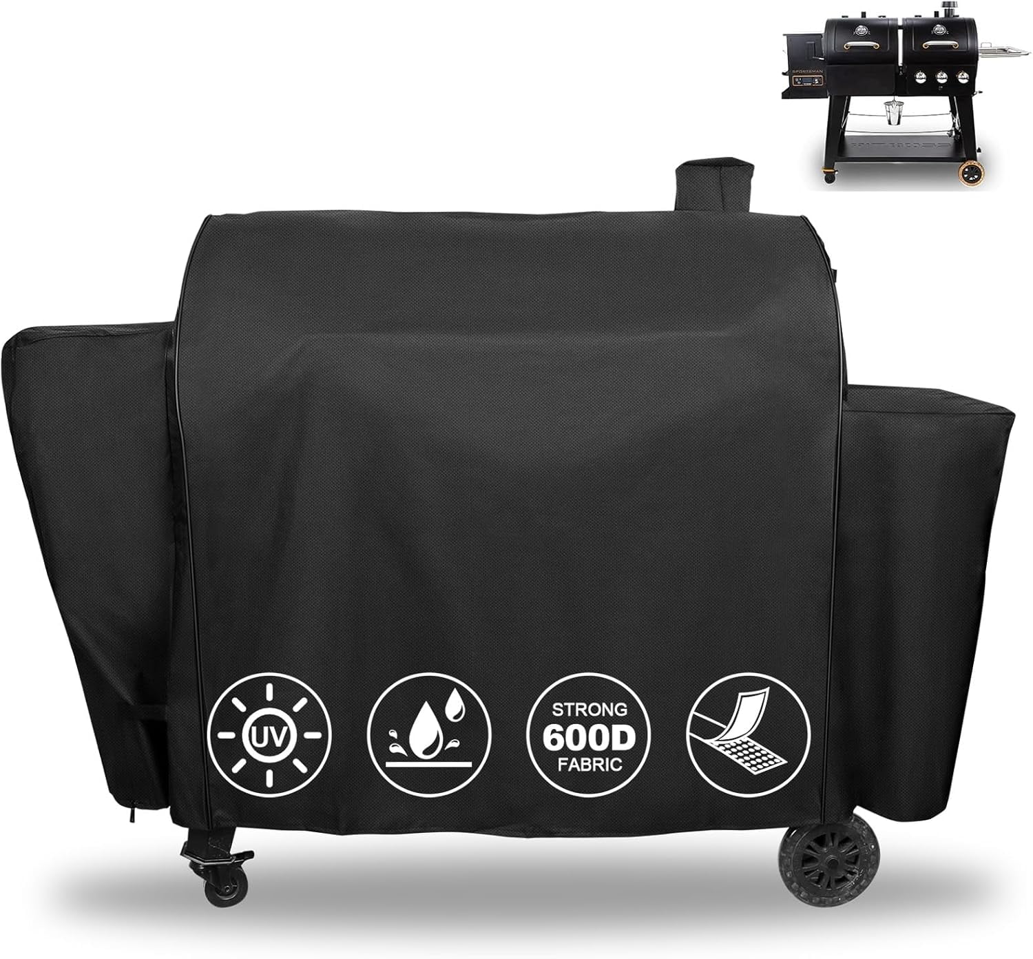 GFTIME Grill Cover for Pit Boss Pro Series Triple-Function Combo Grill ...