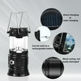 Kabuer Solar Lanterns, Collapsible LED Lamp, Waterproof Rechargeable ...