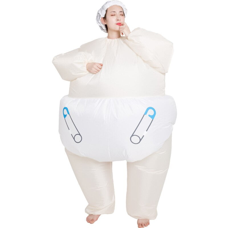 Adult Baby Inflatable Costume Cosplay Anime Fancy Dress Cosplay Suit ...