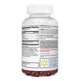 Equate Brain Health 5 Function Formula Gummies Dietary Supplement, 60 ...