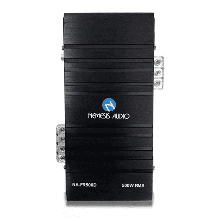 Nemesis Audio NA-FR500D 1-CH Monoblock 500W RMS Class-D Full-Range Car ...