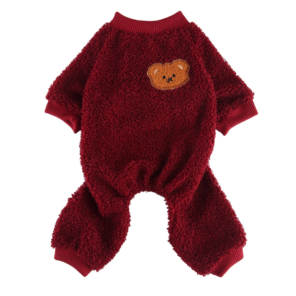 Xmarks Thermal Pet Winter Clothes for Dog Pajamas Cat Onesies Jumpsuits ...