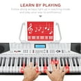 Best Choice Products 61-Key Electronic Keyboard Piano Set w/ LCD ...