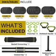 4-in-1 Multifunctional 66 LBS Adjustable Dumbbell Weight Set - Walmart.com