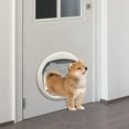 EcoNest Controllable Door Round Hole Transparent Cats And Lid Two Way ...
