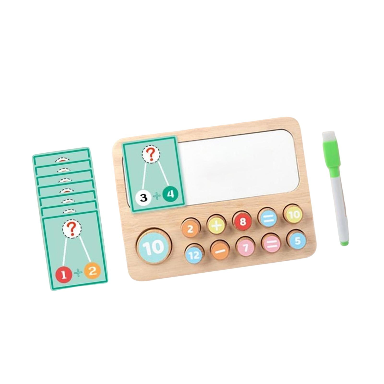 Tablero de actividades de matemáticas y ortografía para niños de 3, 4 y ...