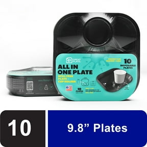 Hefty Zoo Pals 7.75 Inch Kids Paper Plates with Animal Designs, Soak ...