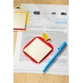Apple Shape Sticky Notes 30 Sheets, 2 count, 3.93 x 5 x 0.14 in ...